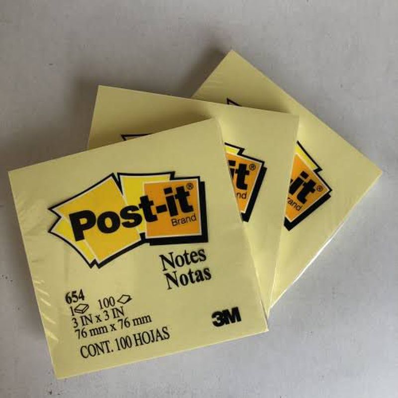 Post it 654 3M Kuning
