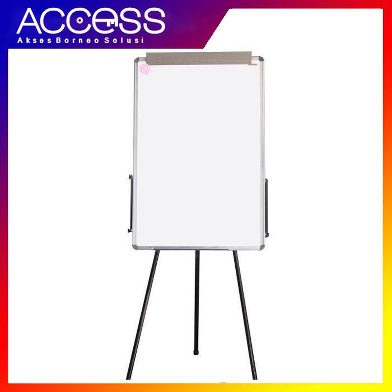 Papan Presentasi / Flipchart Kaki 3 Ukuran A3 / A2