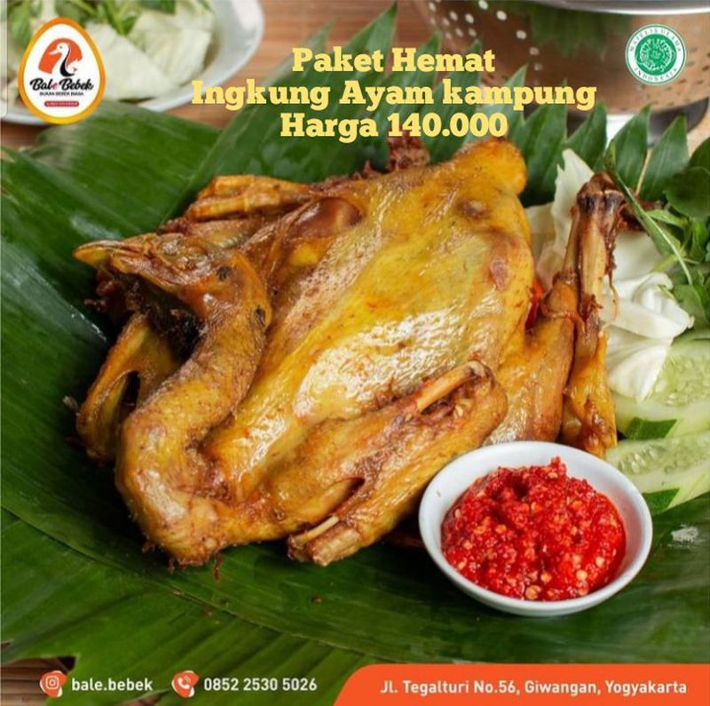 Bale Bebek Paket Ingkung Ayam Kampung