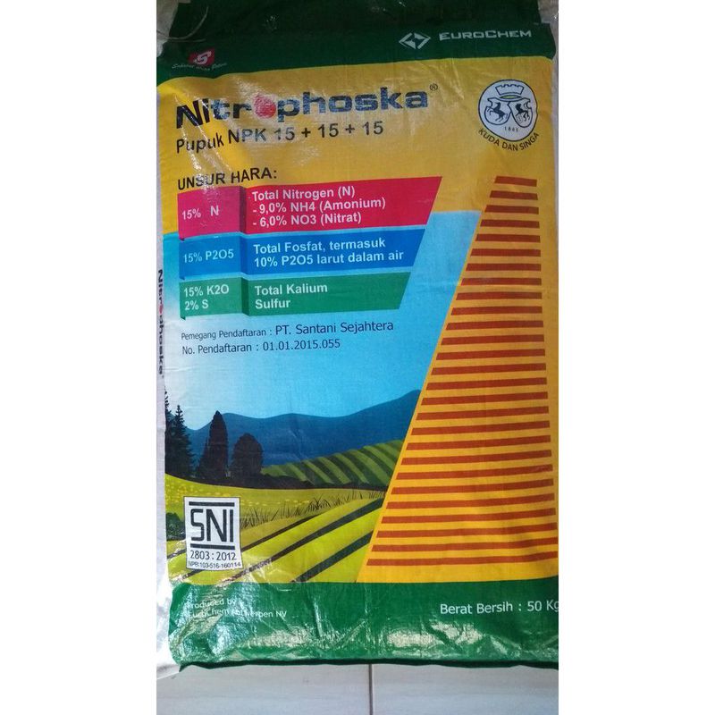 Pupuk NPK Basf 15-15-15