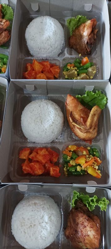 Paket Nasi Box 28 DeeSQi Catering