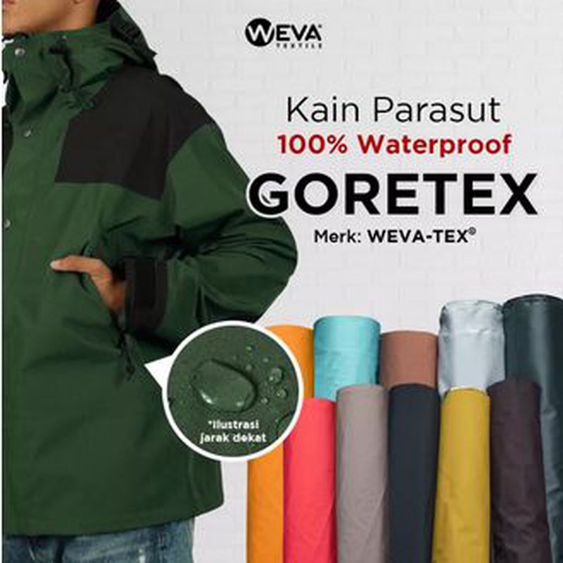 Bahan Kain Goretex Bahan Jaket Waterproof