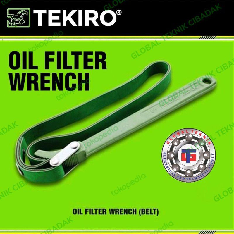 kunci oli filter sabuk tekiro 9 inch/ oil filter wrench belt 9"
