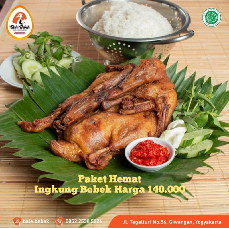 Bale Bebek Paket Ingkung Bebek