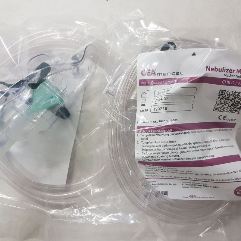 Masker Nebulizer anak GEA