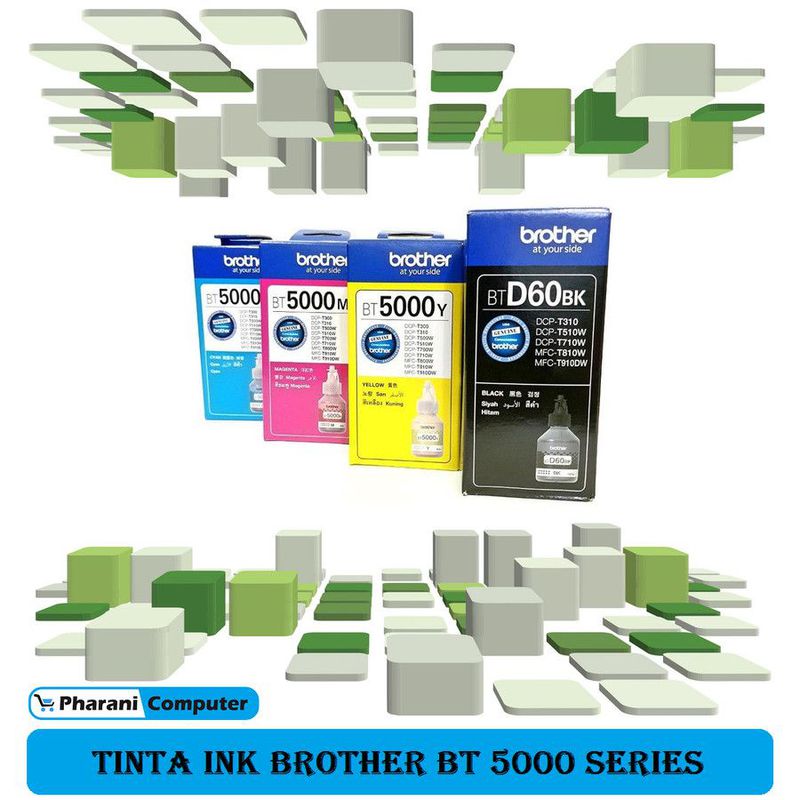 Tinta Brother BT5000 / BTD60 / BT 5000 / BT D60 Original Ink - Hitam
