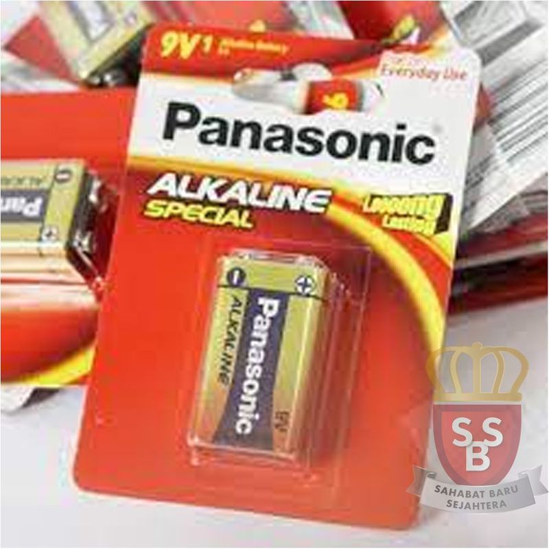 BATERAI KOTAK PANASONIC ALKALINE 9 V