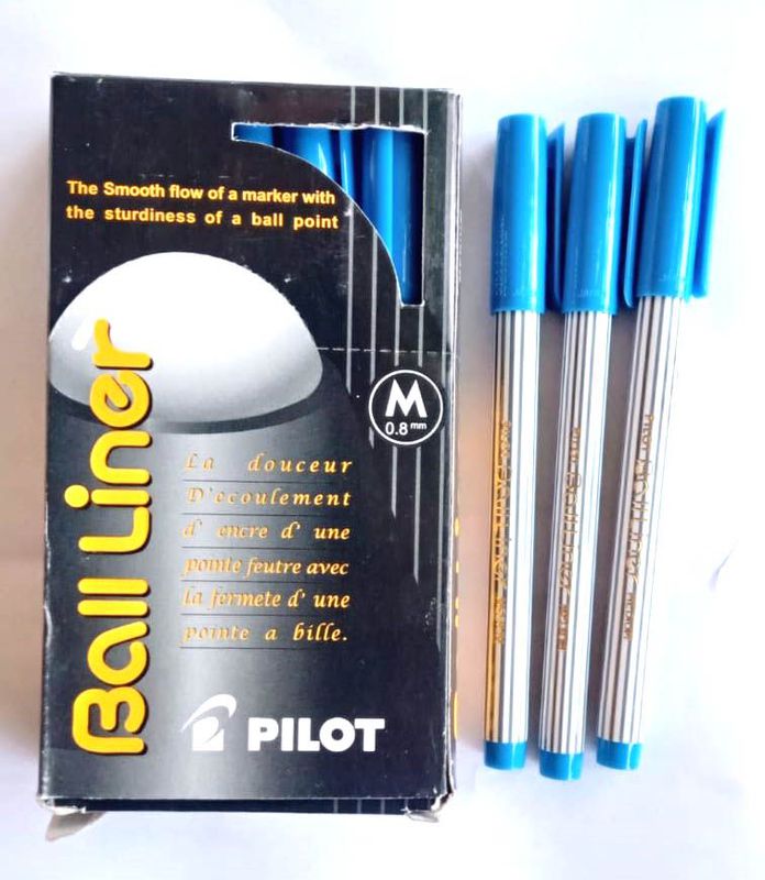Ballpoint Pilot Ball Liner (M 0.8mm) Warna Biru
