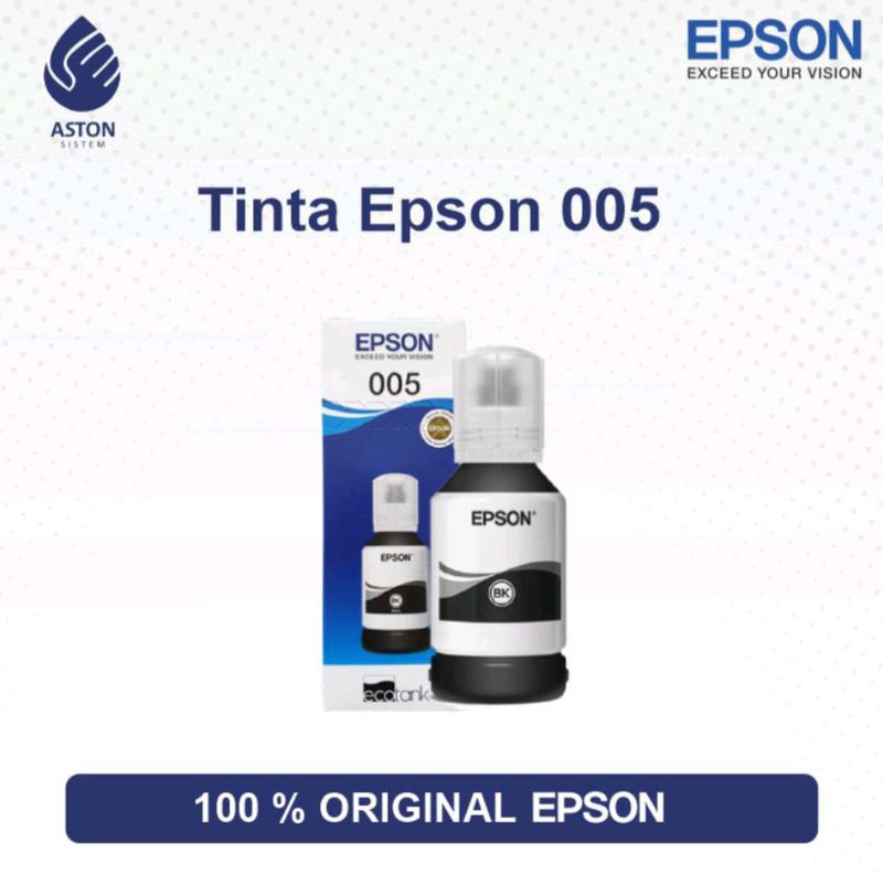 Tinta Epson 005 Black Original - Refill Printer M1120