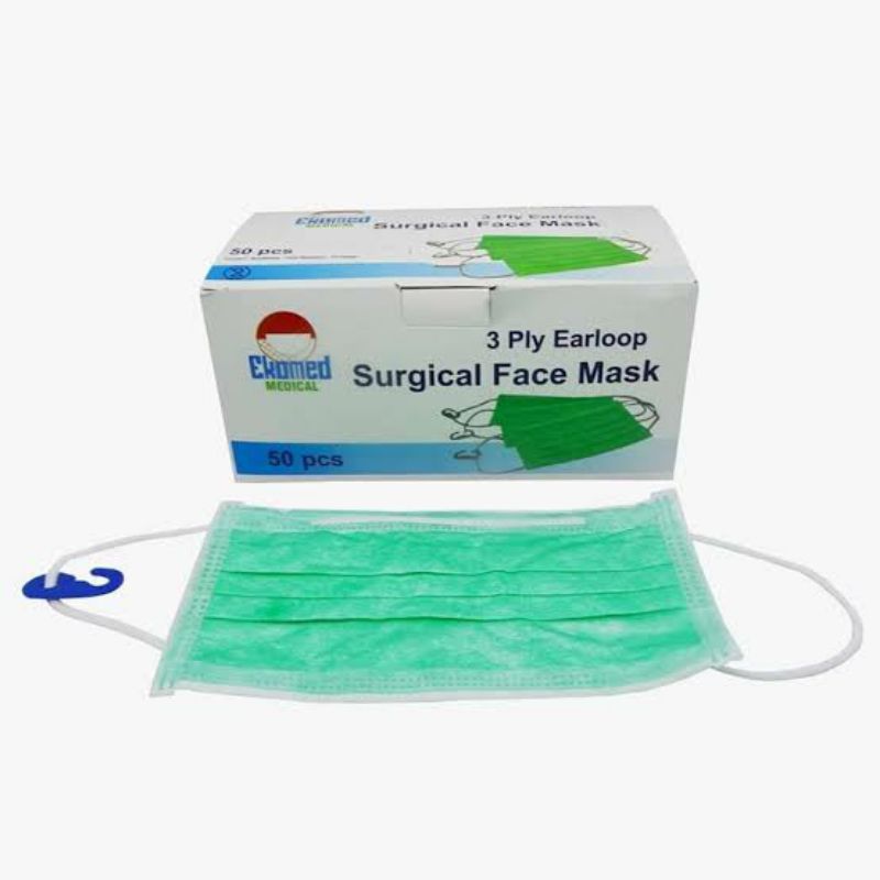 Masker 3 Ply Earloop EKOMED