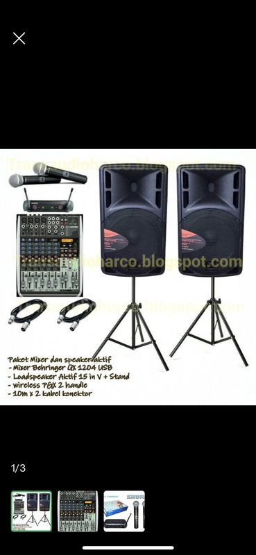Paket Sound System 2000 Watt + Keyboard