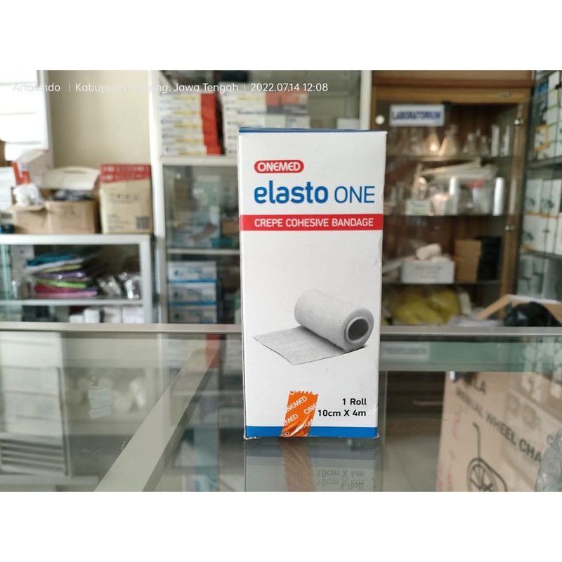 Elasto One 10cm x 4m Perban Elastis Verban 10cm x4 m