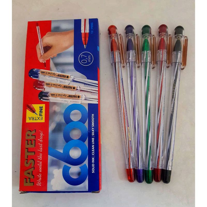 Ballpoint/ Pulpen/ Pena Faster C600