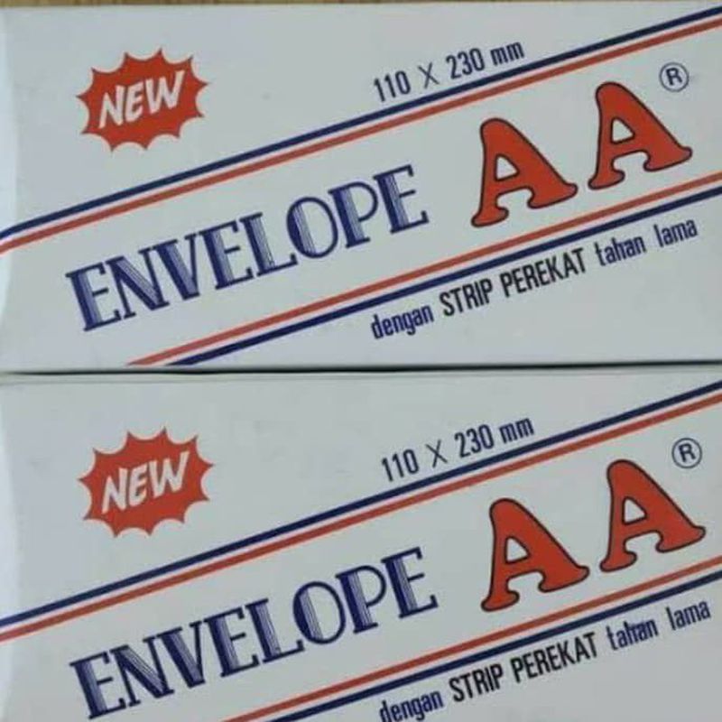 Amplop Putih AA - 110x230