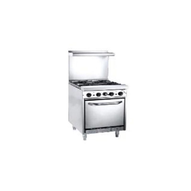 Gas Range Stove 4 Burner with Oven
