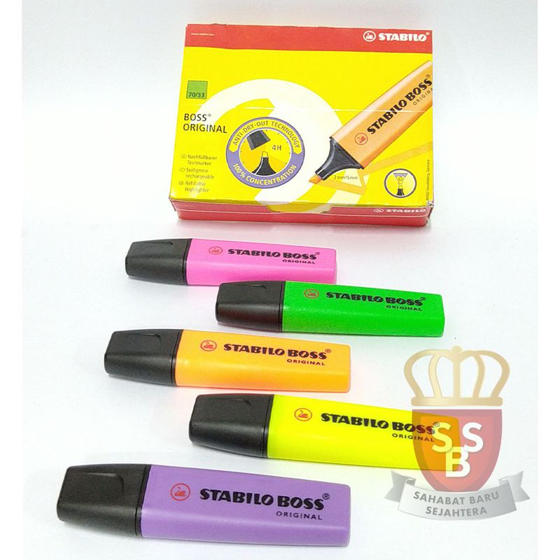 STABILO BOSS - Hijau Muda