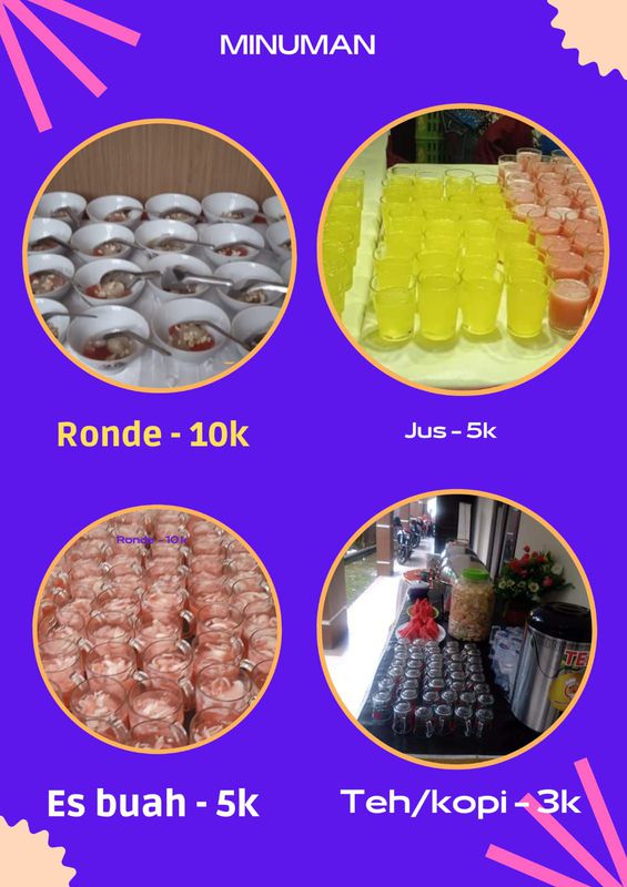 Aneka Minuman segar dan Tradisional