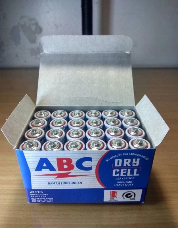 Batu Baterai A2 merek ABC