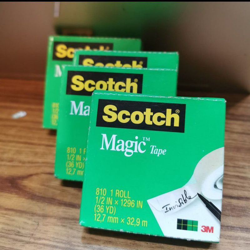Scotch Magic Tape 3M 810 (isolasi) 1/2