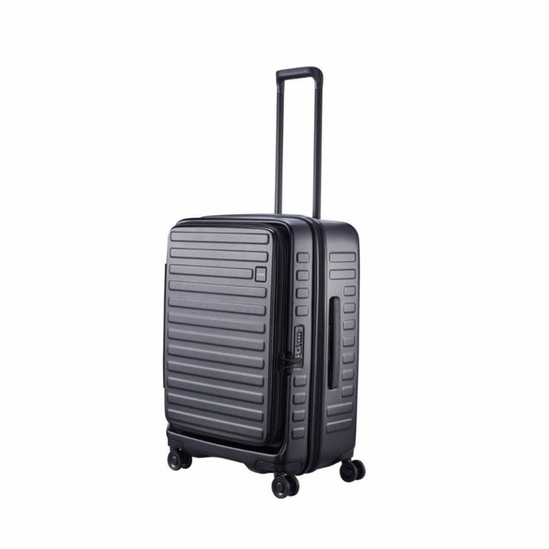 Lojel Cubo 1 Koper Hardcase Medium/26 inch Black + Cover