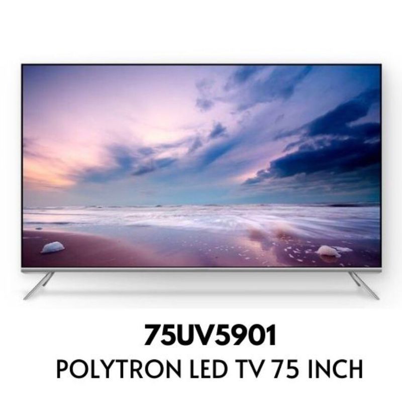 POLYTRON 4K UHD Smart tv 75 Inch 75UV5901