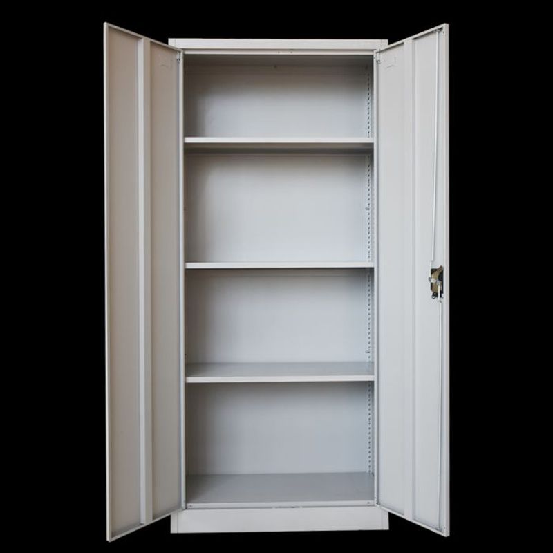 LEMARI BESI 4 RAK PINTU AYUN