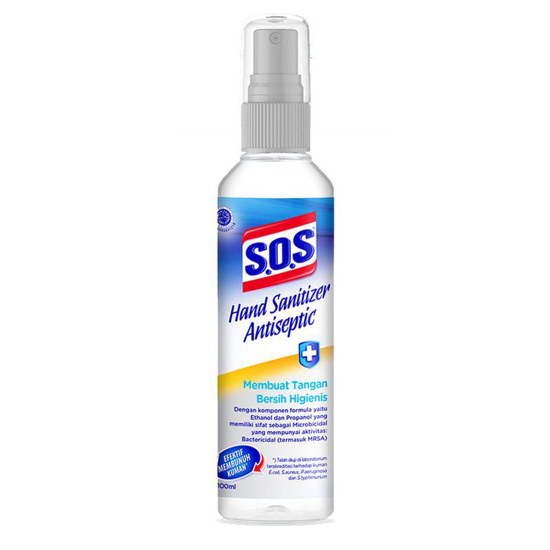 SOS Hand Sanitizer Botol Spray 100ml