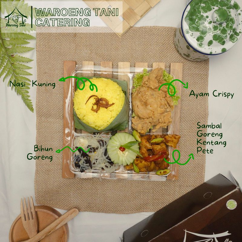 NASI KOTAK AYAM CRISPY TYPE 3 25 K