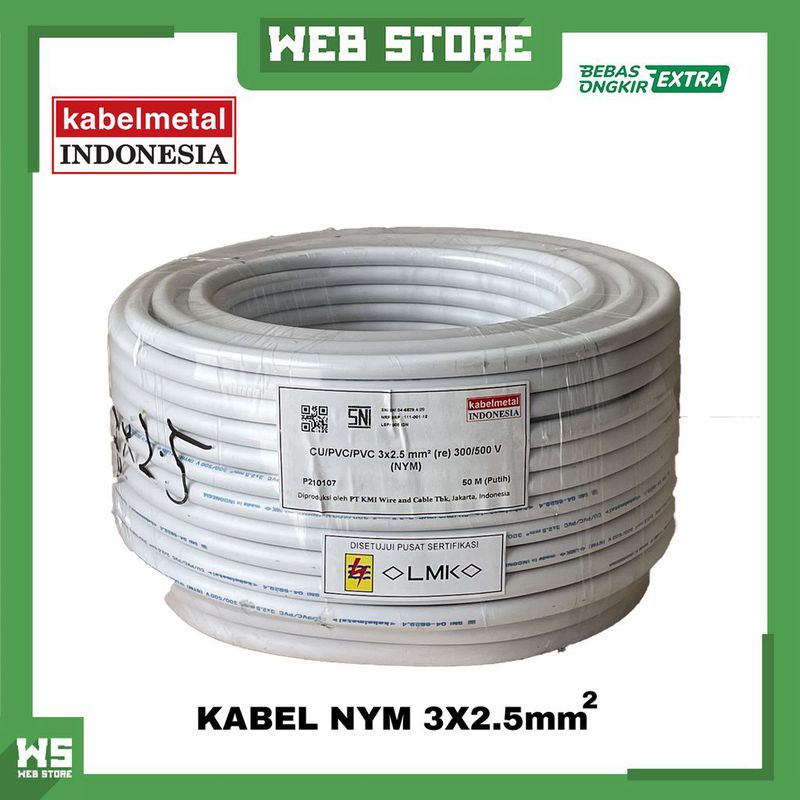 KABEL NYM 3x2,5 mm