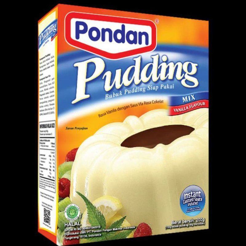Puding pondan 200Gr