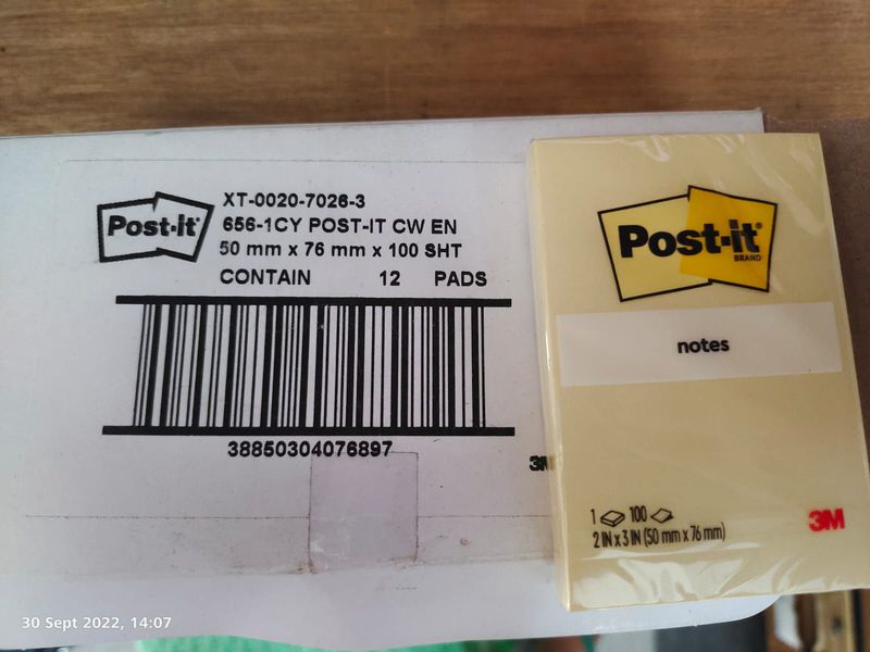 Post it - 76mm x 50mm