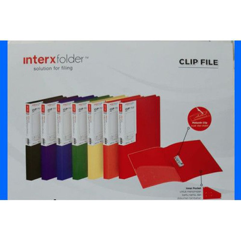 Stop Map Plastik - Inter-X CFX-100F Jepit