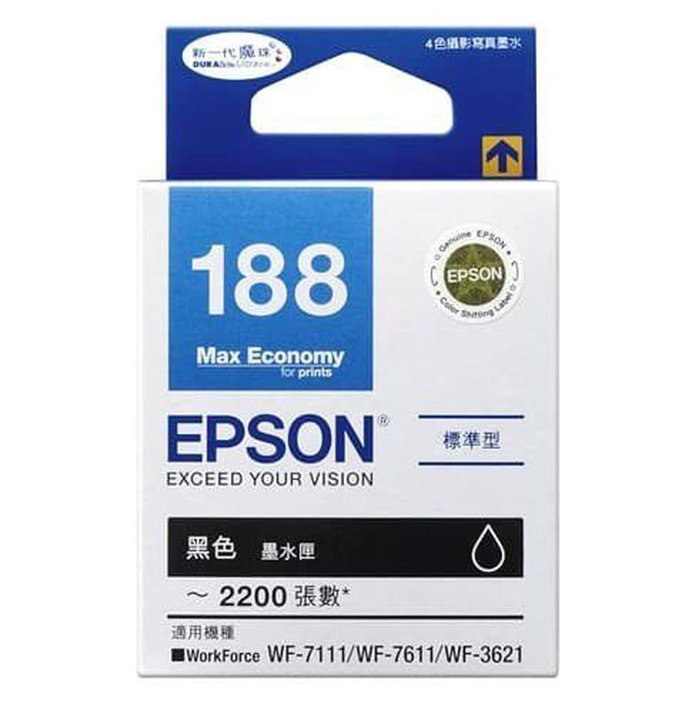 Tinta Epson 188 ink Cartridge 188 Black