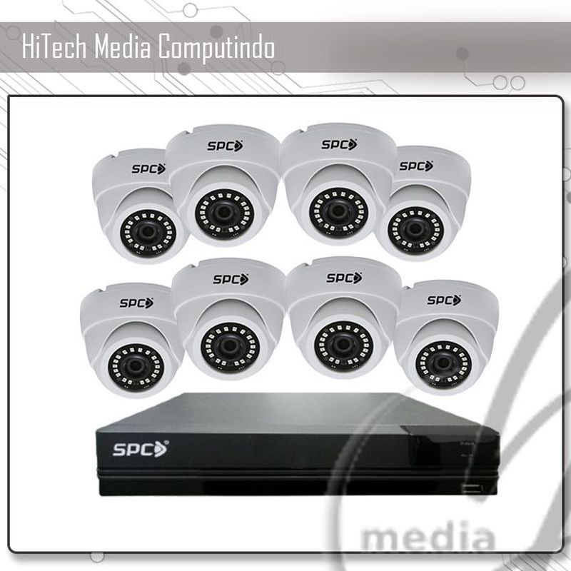 PAKET CCTV SPC NVR 8 CHANNEL + PASANG