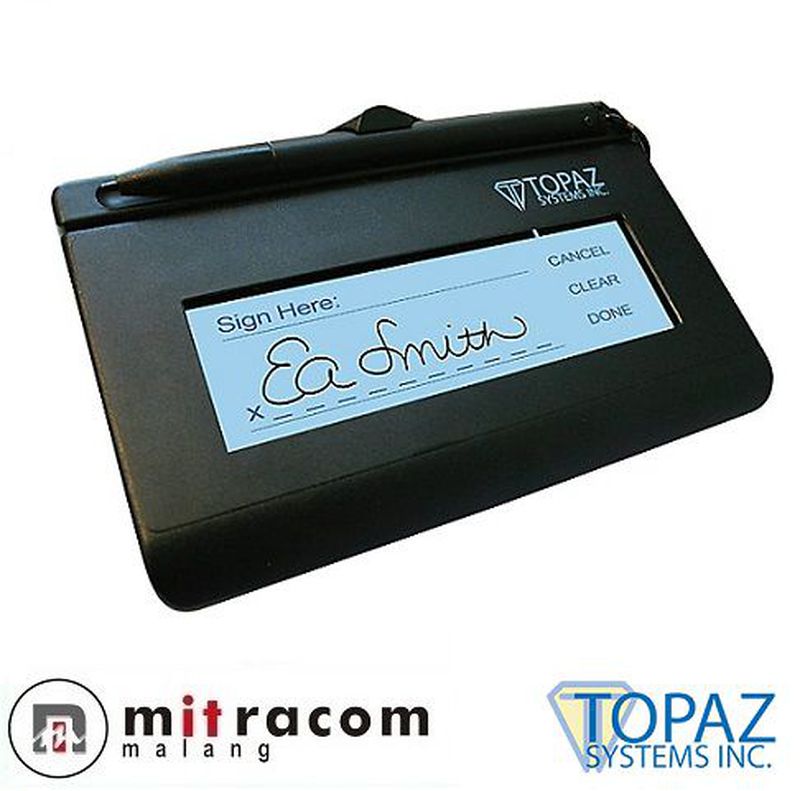 TOPAZ SignatureGem LCD 1x5 T-LBK462