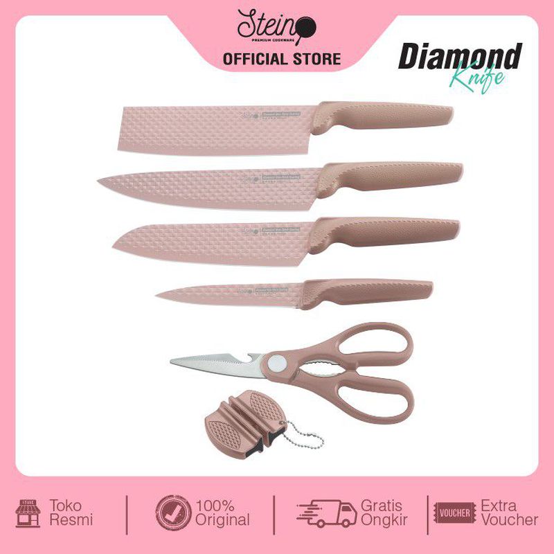 PISAU SET STEIN DIAMOND KNIVES