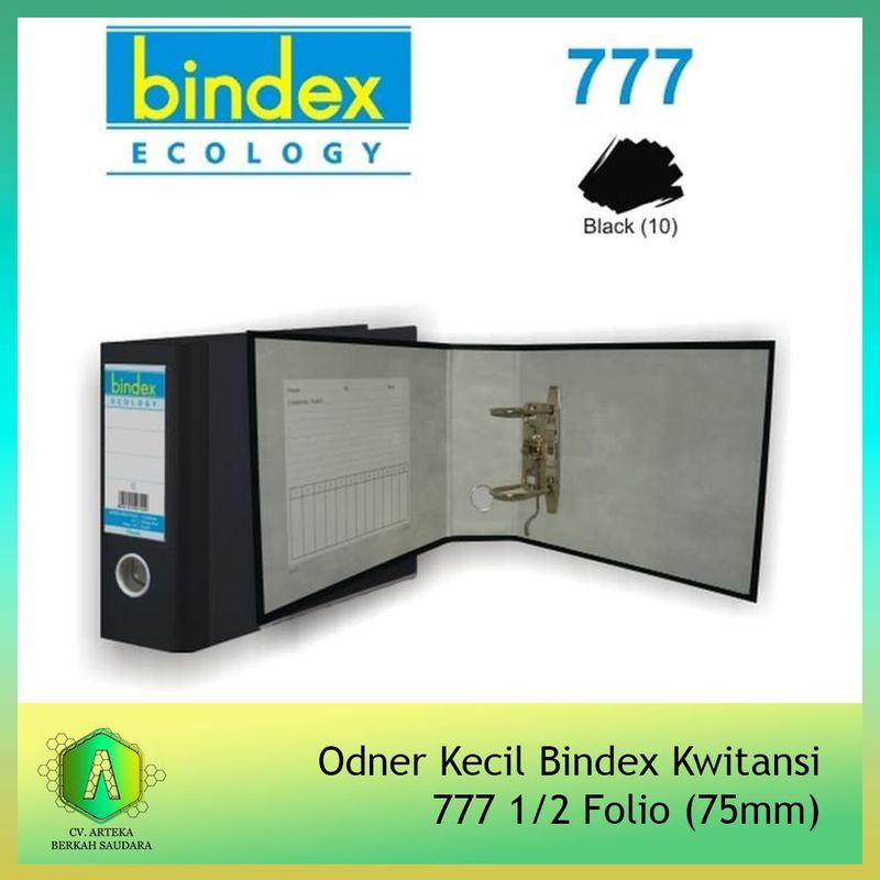 Odner Kecil Bindex Kwitansi 777 1/2 Folio (75mm)