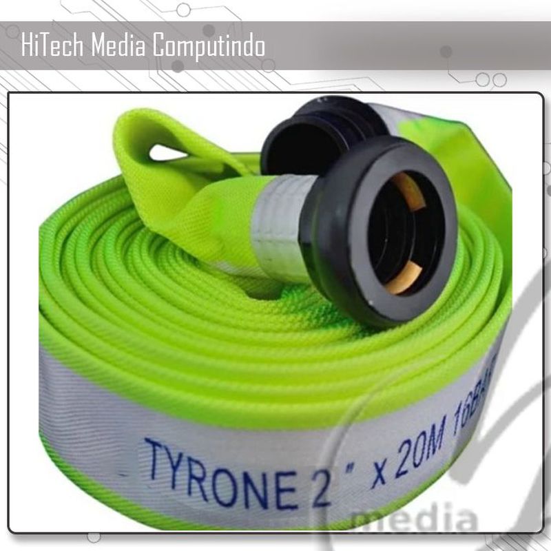 Polyester Fire Hose/Selang Pemadam 2" x 20M 16Bar TYRONE