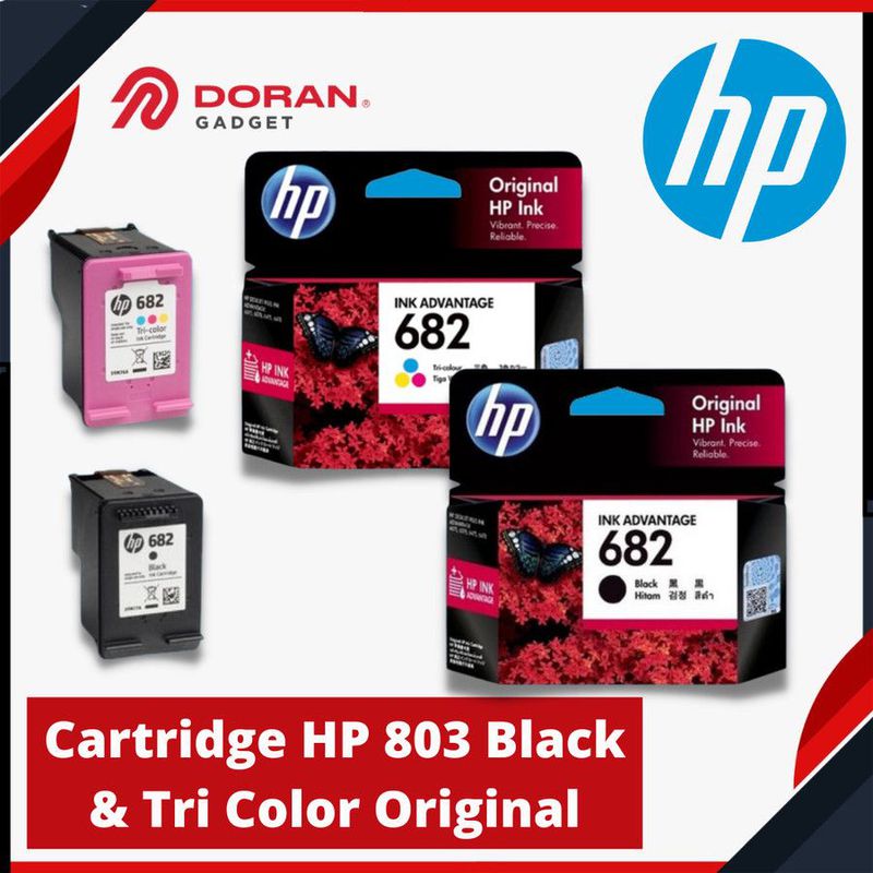 Cartridge Tinta HP 682 Tri Color Original Ink-Advantage