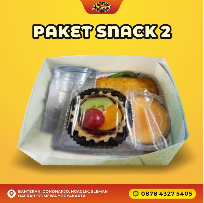 SNACK 3 JENIS MAKANAN + MINERAL