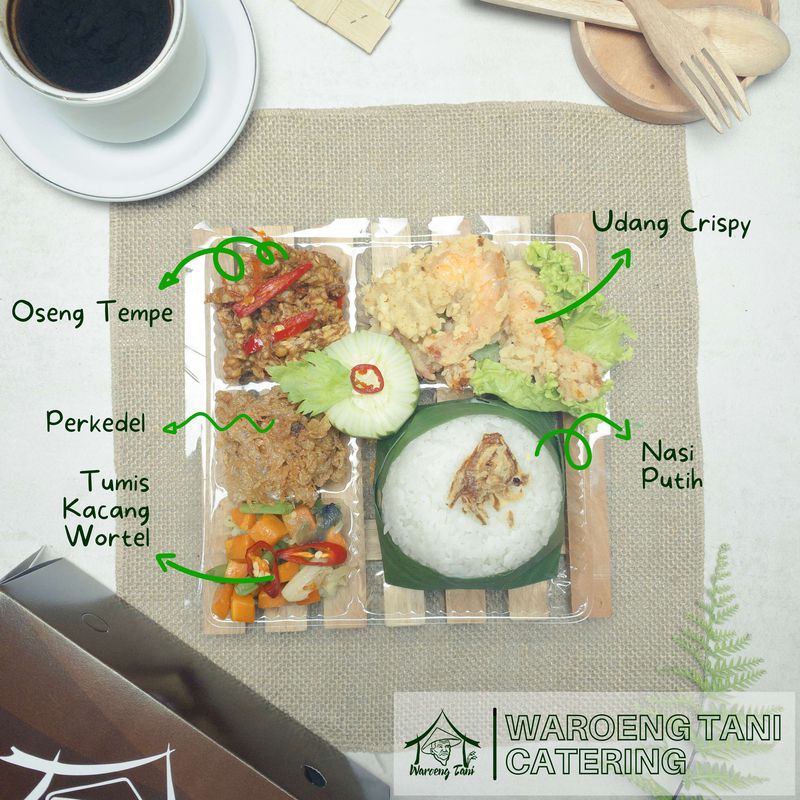 NASI KOTAK UDANG CRISPY 30K