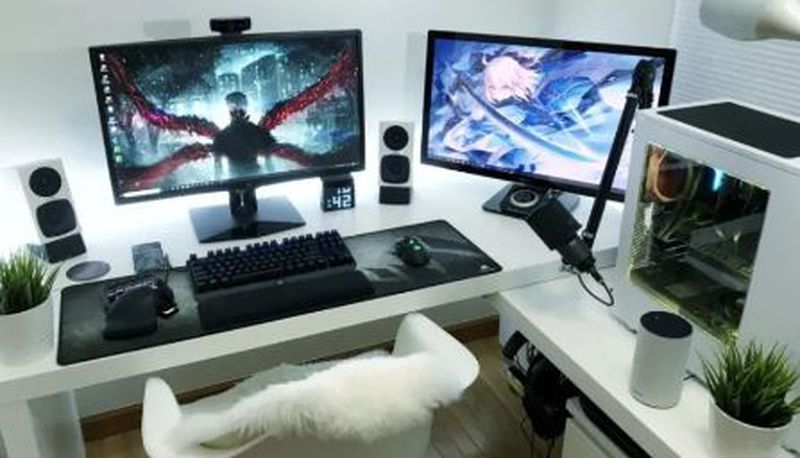 Set Komputer Multimedia Dual Monitor