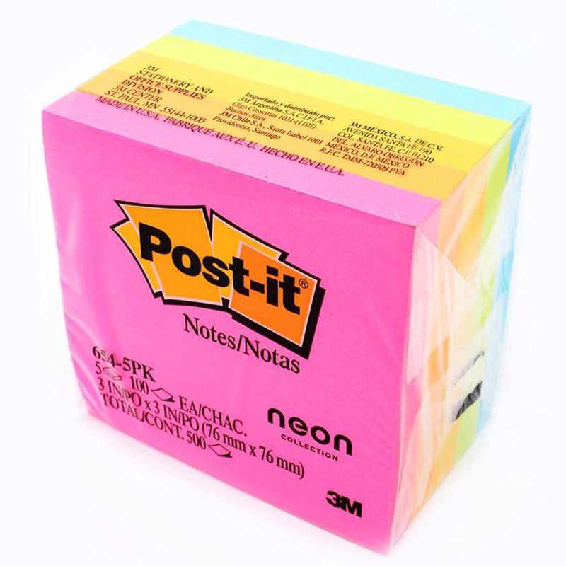 Post-it 655 warna warni 3M