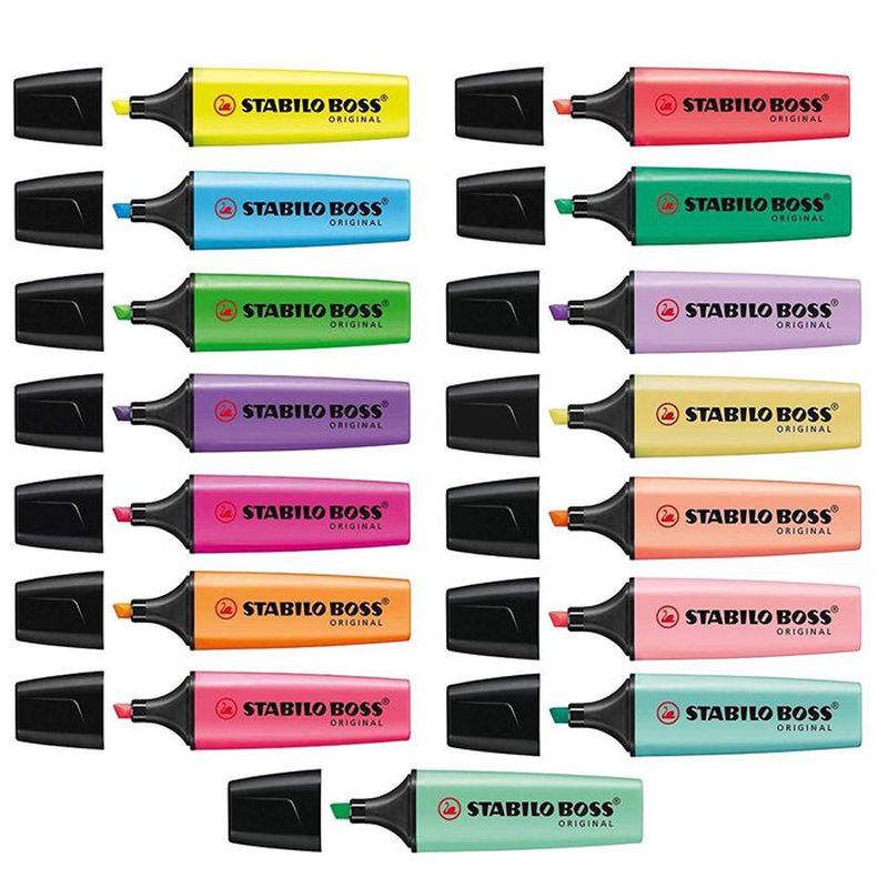 STABILO BOSS warna warni