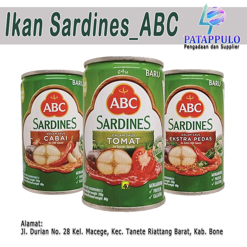 Ikan Kaleng ABC - Ekstra Pedas