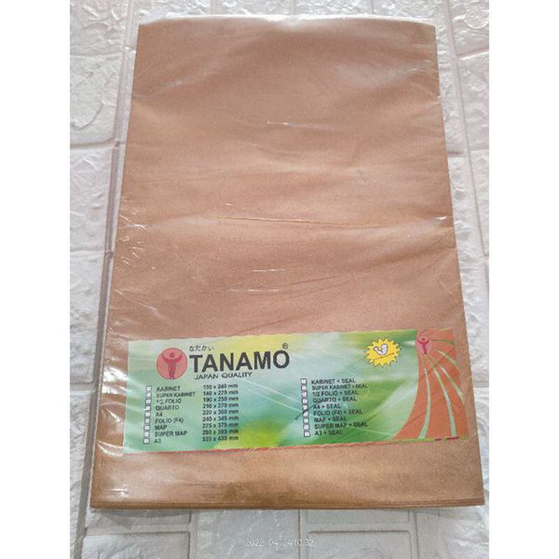 Amplop Coklat Folio Tanamon