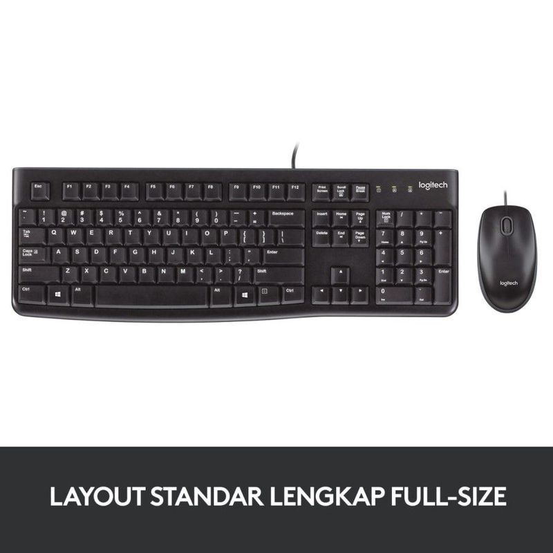 Logitech Keyboard Combo MK120, Keyboard + Mouse.