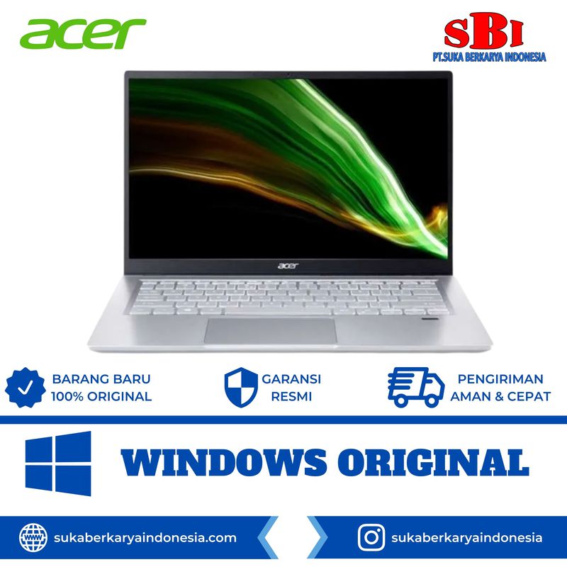 Laptop Acer Swift 3 SF314 AMD Ryzen 5-5500/16GB/512GB/VEGA7/14.0FHD IPS ...