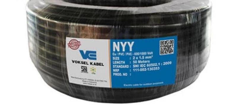 Kabel NYY 2 x 1.5 mm 50 meter