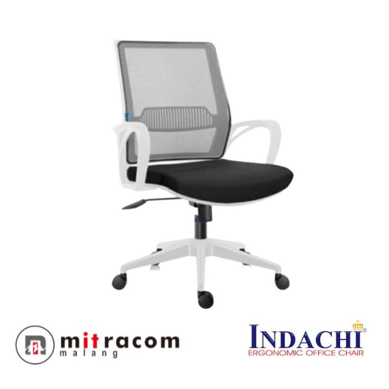 Indachi Pargo I / W-CR (Chrome) Kursi Kantor